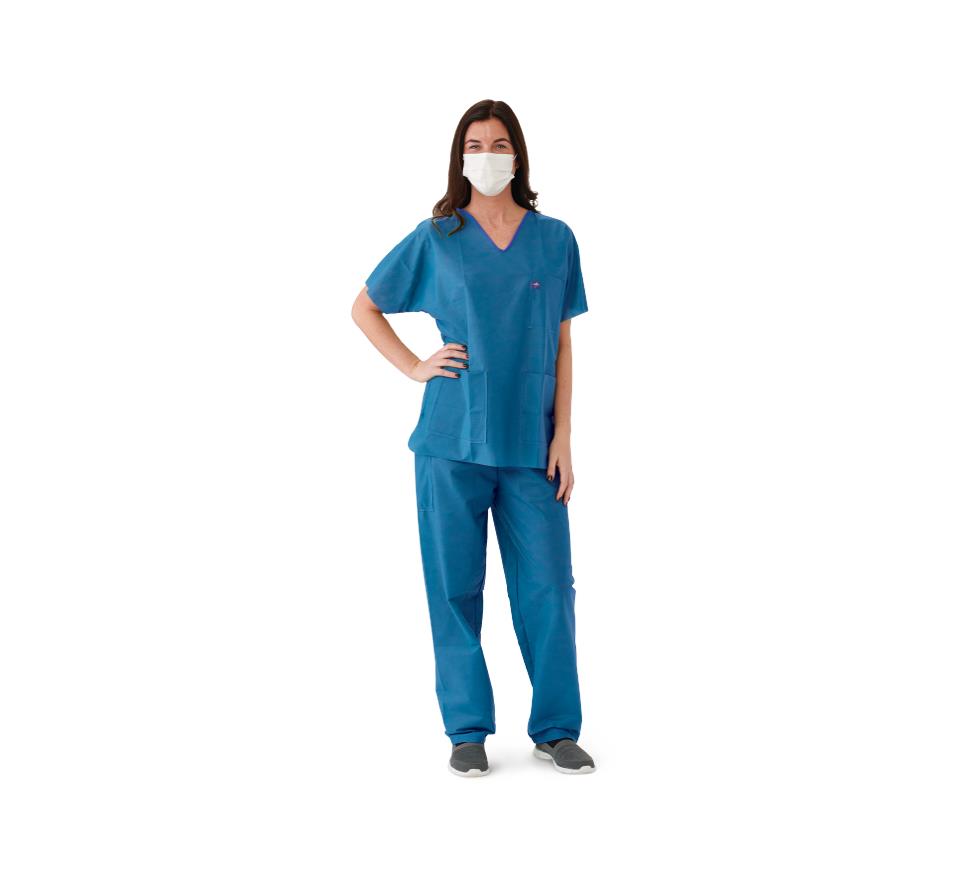 Medline ComfortSure Blue Disposable Scrubs | Medline