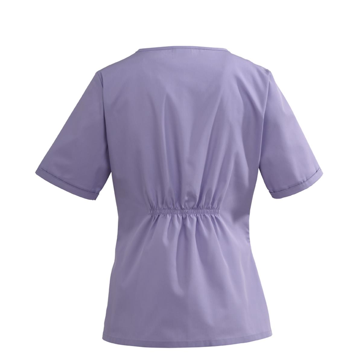 Cherokee Women's Poplin Scrub Tops with Bias Crossed V-Neck | Medline