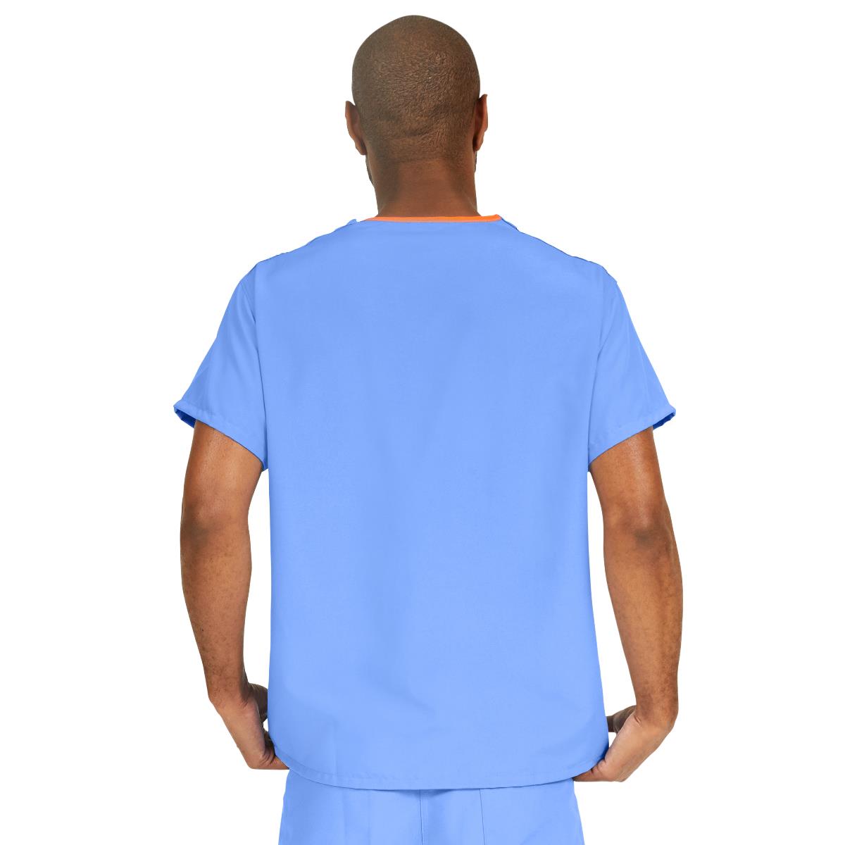 PerforMAX Unisex Reversible 1-Pocket Scrub Tops with Chest Pocket ...