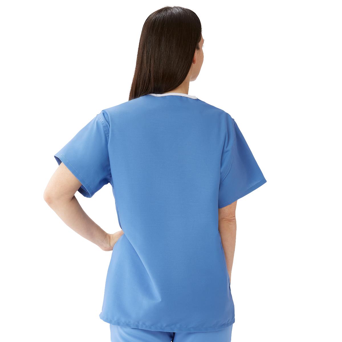 ComfortEase® Unisex Reversible Scrub Tops with 2 Pockets | Medline