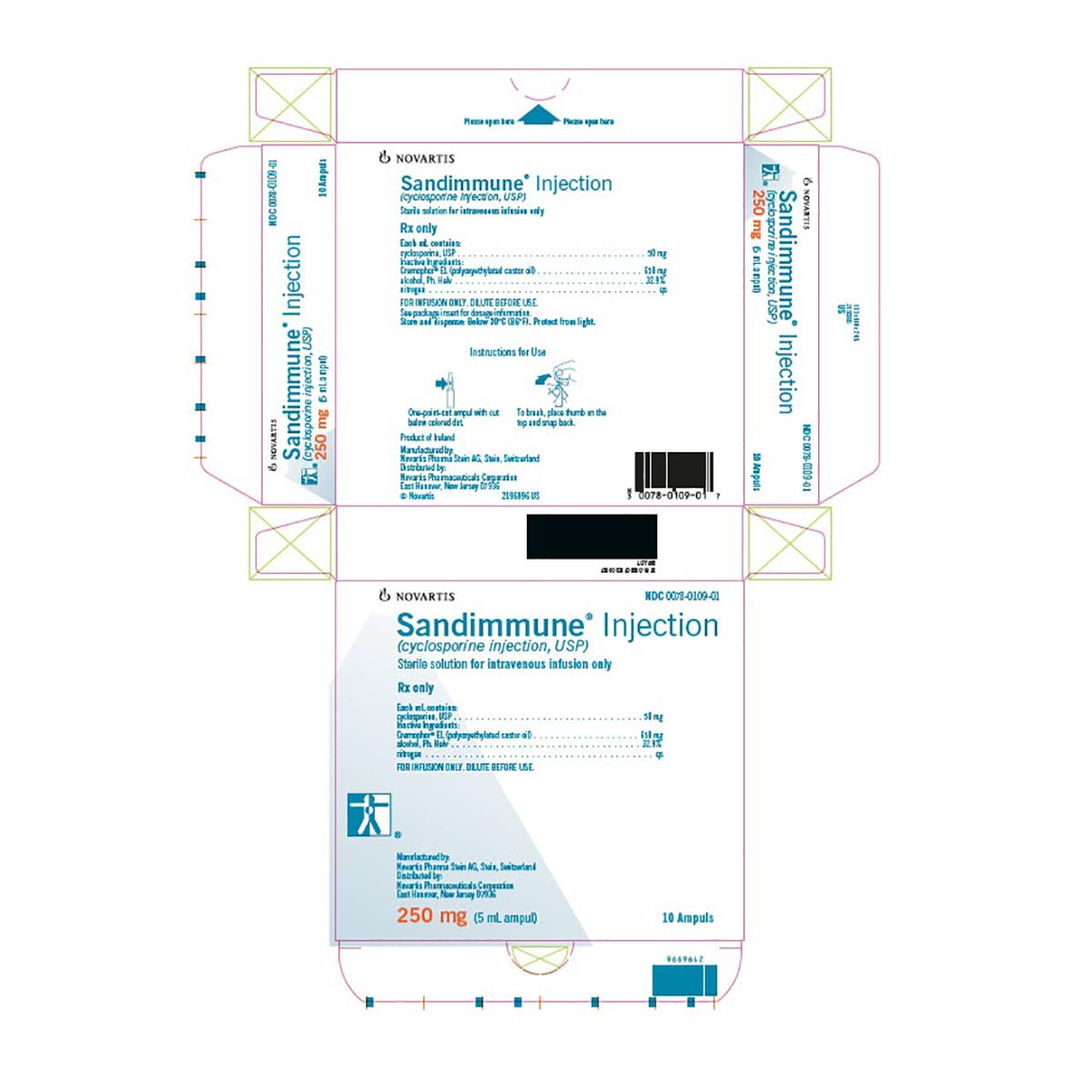 Novartis Sandimmune Injection Ampule | Medline