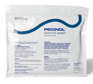 Phenol EZ Swabs by Pedinol Pharmacal Inc | Medline Industries, Inc.