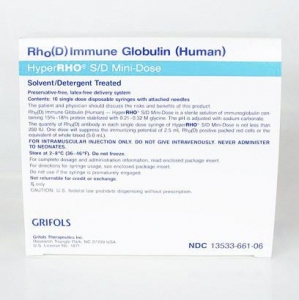 HyperRho S/D Mini Dose Injection | Medline