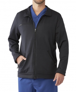 Medline Poly / Spandex Men's Zipper Jacket | Medline Industries, Inc.