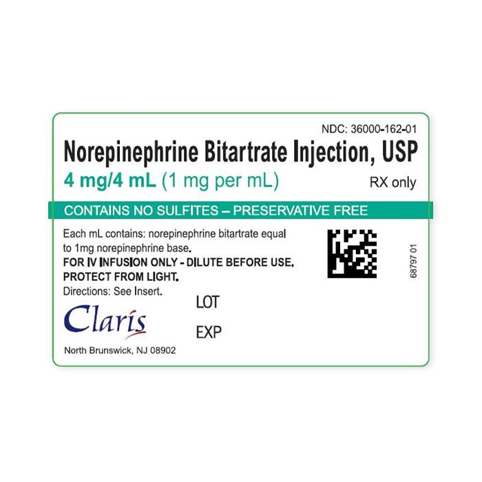 Norepinephrine Bitartrate Injection | Medline