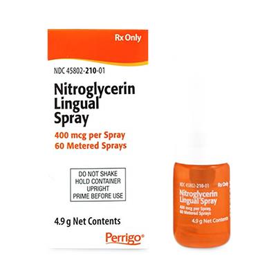 Nitroglycerin Lingual Spray | Medline