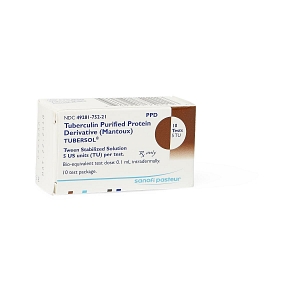 TUBERSOL Tuberculin PPD Injection for Mantoux TB Skin Test | Medline ...