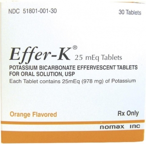 Effer-K Effervescent Potassium Citrate by Nomax | Medline Industries, Inc.