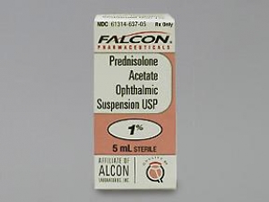 Prednisolone Acetate Ophthalmic Suspension | Medline