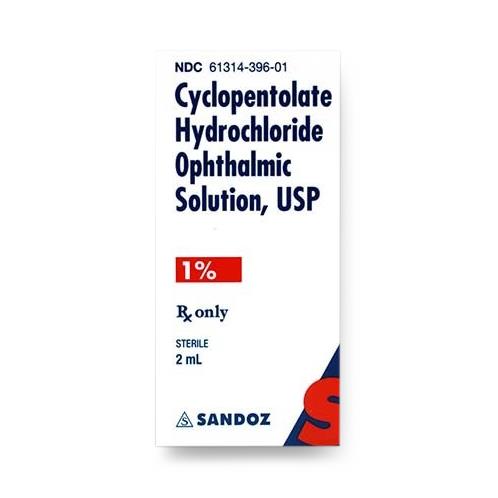 Cyclopentolate HCL Ophthalmic Solution | Medline