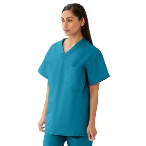 630 AngelStat Unisex Scrub Tops with Medline Color Coding | Medline ...