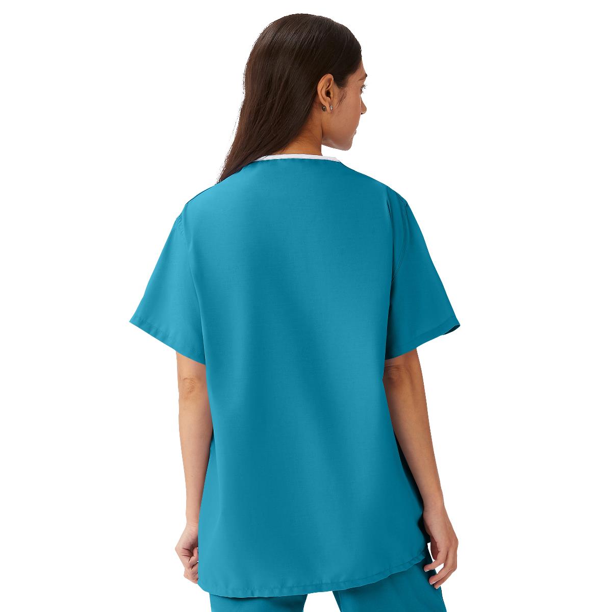 630 AngelStat Unisex Scrub Tops with Medline Color Coding | Medline