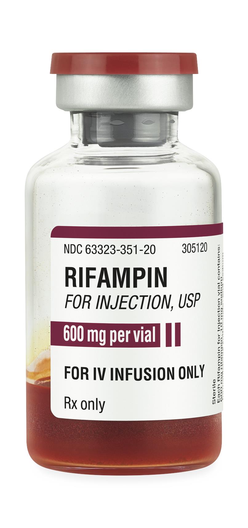 Rifampin 600Mg Vial 20Ml | Medline