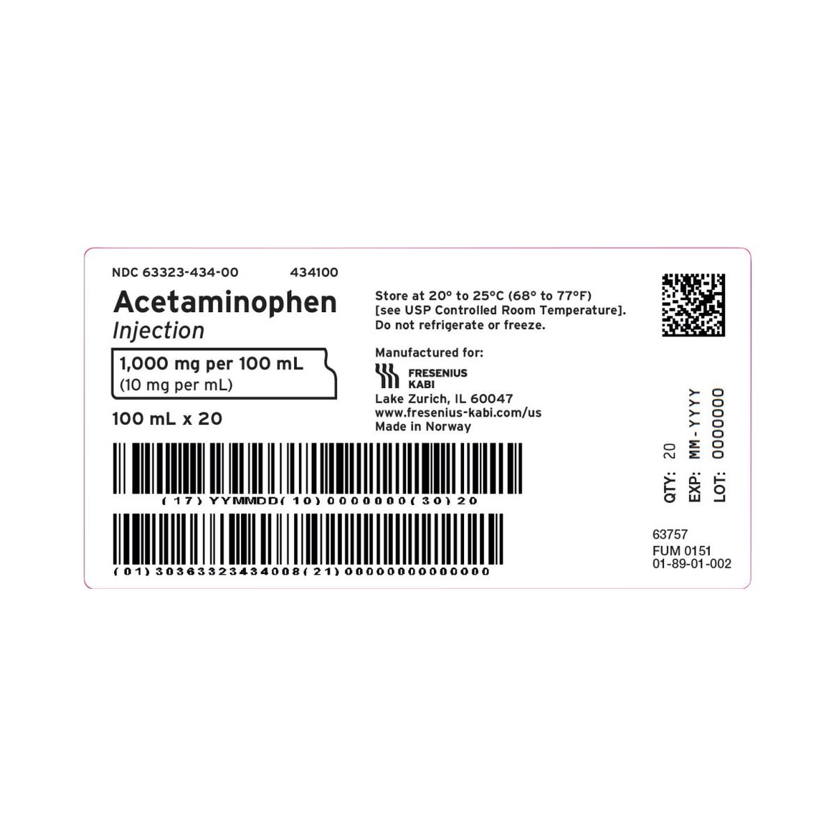Acetaminophen Injection | Medline