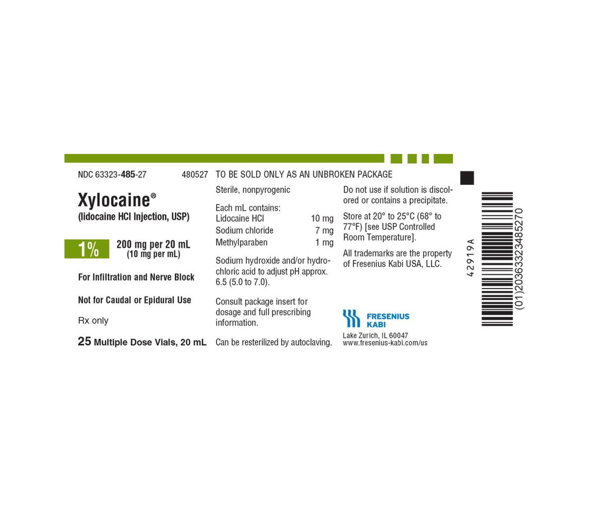 Xylocaine Injections | Medline