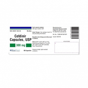 Cefdinir Oral Caplets | Medline Industries, Inc.
