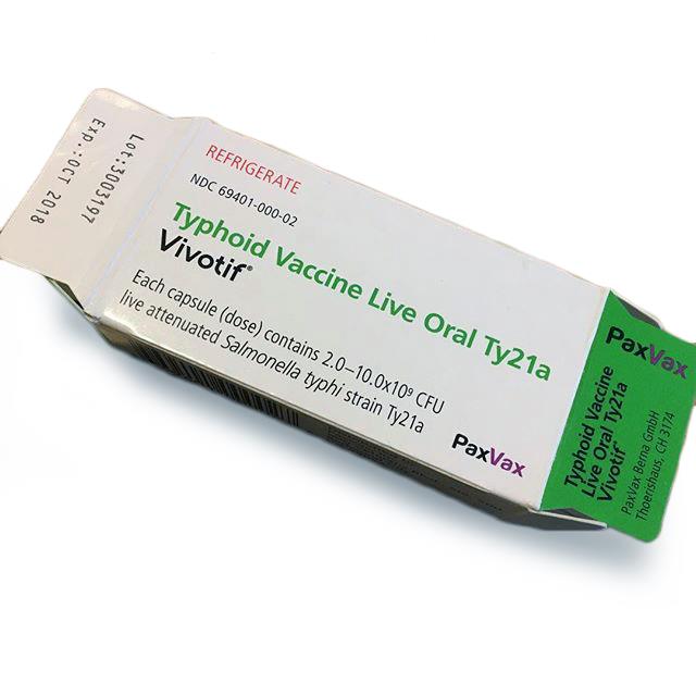 Vivotif Typhoid Oral Capsule | Medline