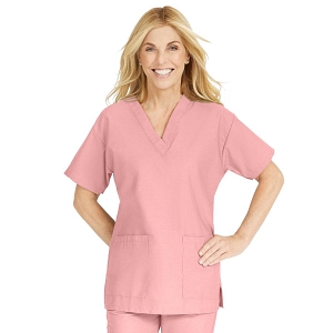 8800 ComfortEase Pink Scrub Tops | Medline Industries, Inc.