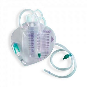 CR Bard Urine Meter with EZ-LOK Sampling Port and Drain Bag | Medline ...