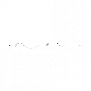 Macro-Bore IV Extension Set with 2 Clave Y-Sites | Medline