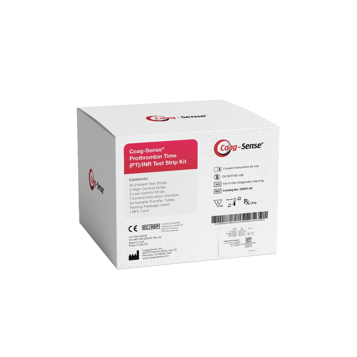 Coag-Sense PT2 PT/INR System Test Strip Kits | Medline