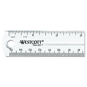 Westcott Shatterproof Rulers | Medline