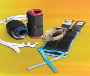 Disposable Dual-Port Single Bladder Cylindrical Cuff | Medline ...