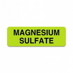 Centurion Magnesium Sulfate Labels | Medline Industries, Inc.