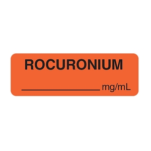 Centurion Rocuronium Labels | Medline Industries, Inc.