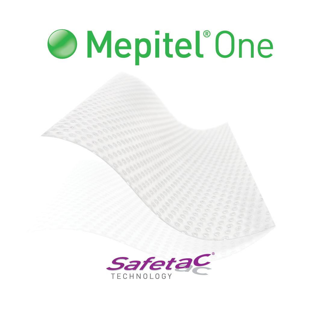 Mepitel One Nonadherent Wound Contact Layer with Safetac | Medline