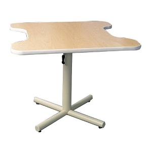 Dual Comfort Recess Height-Adjustable Table | Medline Industries, Inc.
