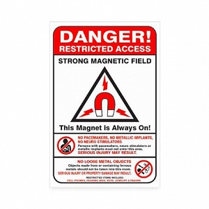 MRI Warning Wall Signs | Medline Industries, Inc.