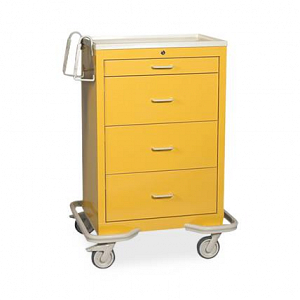 AliMed Standard Series 4-Drawer Isolation Carts | Medline Industries, Inc.