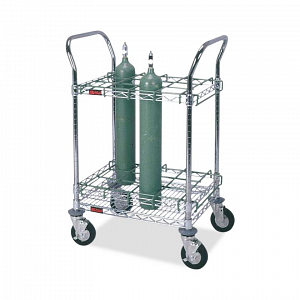 D and E Oxygen Cylinder Storage Cart | Medline Industries, Inc.