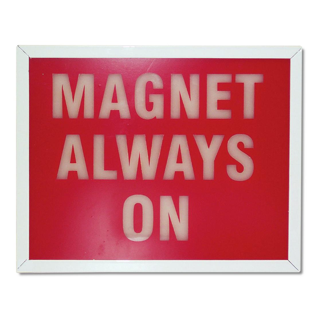 MRI Magnet Warning Light-Up Wall Sign | Medline