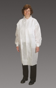 Critical Cover NuTech Lab Coats with Tapered Collar | Medline ...