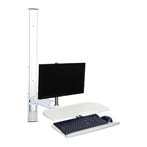 Reach Wall-Mounted Technology Workstations | Medline Industries, Inc.