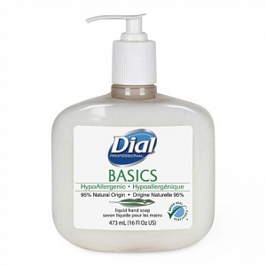 Basics Hypoallergenic Liquid Hand Soap by Dial Corporation | Medline ...