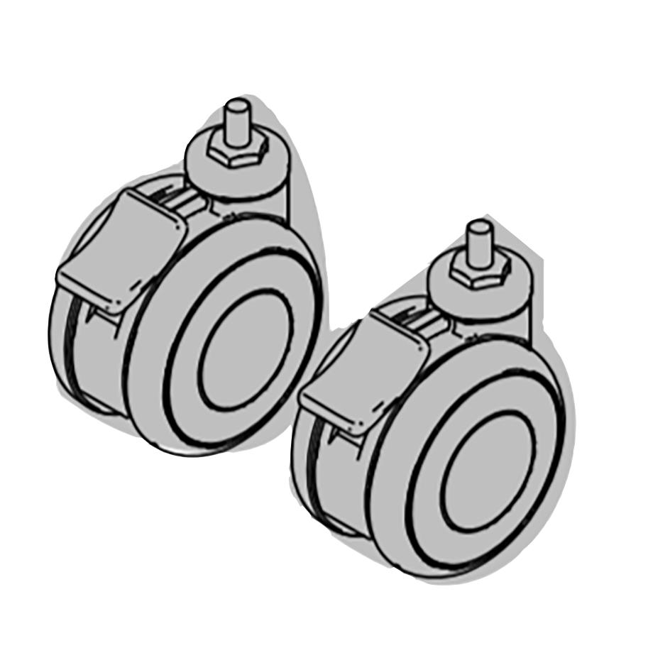 Rear Caster Replacement Kit | Medline