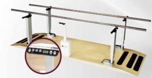 Bariatric Adjustable Electric Parallel Bars | Medline Industries, Inc.