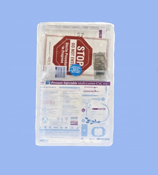 Teleflex Medical Pressure-Injectable Multilumen CVC Kits | Medline