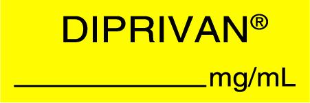Diprivan Tape | Medline