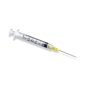 Exel Luer Lock Syringe with Needle | Medline