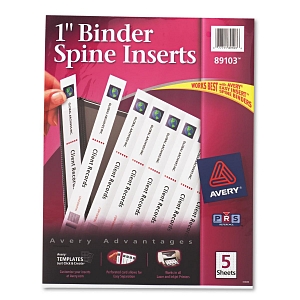 Binder Spine Inserts | Medline Industries, Inc.