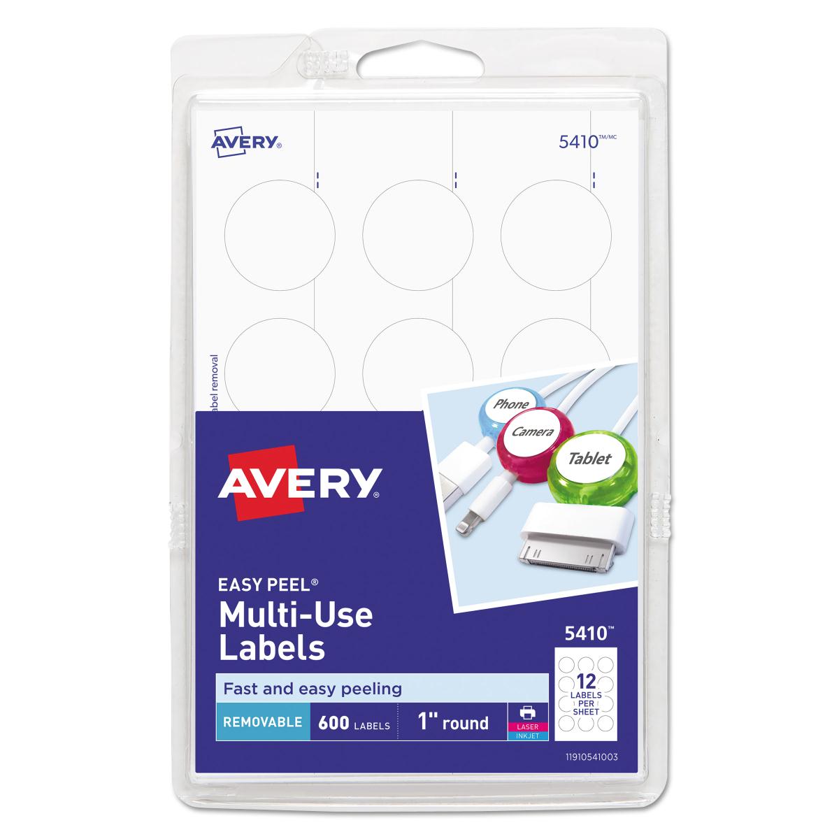Multiuse Round Labels | Medline