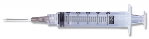 BD Sterile Syringes with Luer-Lok Tip and Detachable Needle | Medline