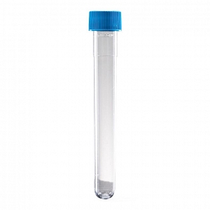 Falcon PS Round-Bottom Test Tubes with Screw Caps | Medline Industries ...