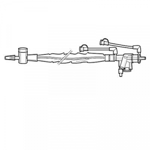 Ballard Neo/Pediatric Closed Suction System with Elbow Manifold | Medline