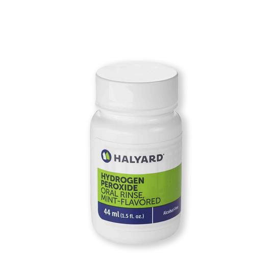 Mint-Flavored Hydrogen Peroxide Oral Rinse | Medline