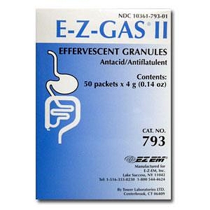 E-Z-Gas II Effervescent Granules by Bracco Diagnostics | Medline ...